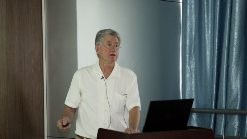 美国科学院院士Donald Helmberger教授访问地空学院-中国科大新闻网